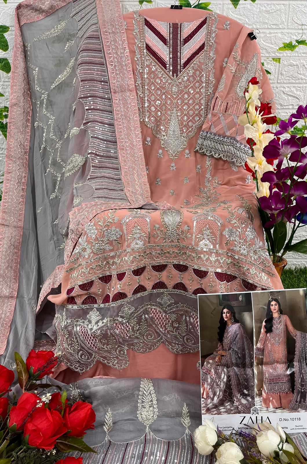 ZAHA 10118 AAEESHA VOL 2 SALWAR KAMEEZ